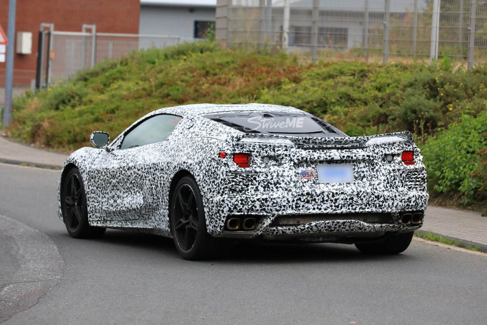 StriveME - كورفيت C8 منافسة لامبورجيني وفيراري تظهر أثناء الاختبار